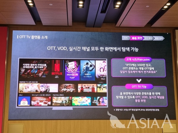 [A 현장] 유플러스 TV, OTT TV로 재탄생...“고객 만족도 1등 될 것”